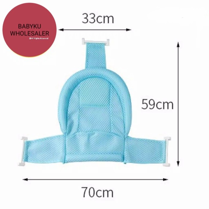 Jual promo -Jaring mandi bayi / Jala alat pengaman mandi bayi / Baby ...