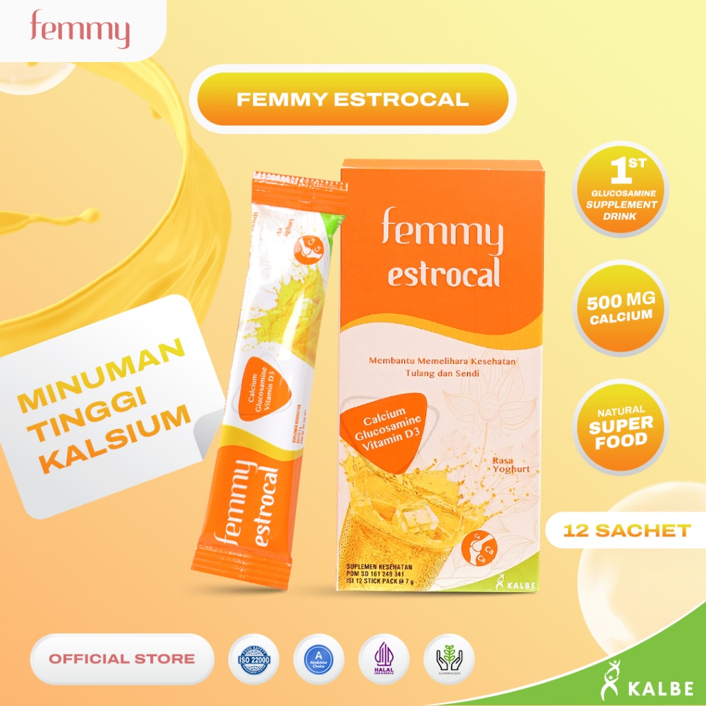 Jual Femmy Estrocal - Memelihara Kesehatan Tulang Dan Sendi | Shopee ...