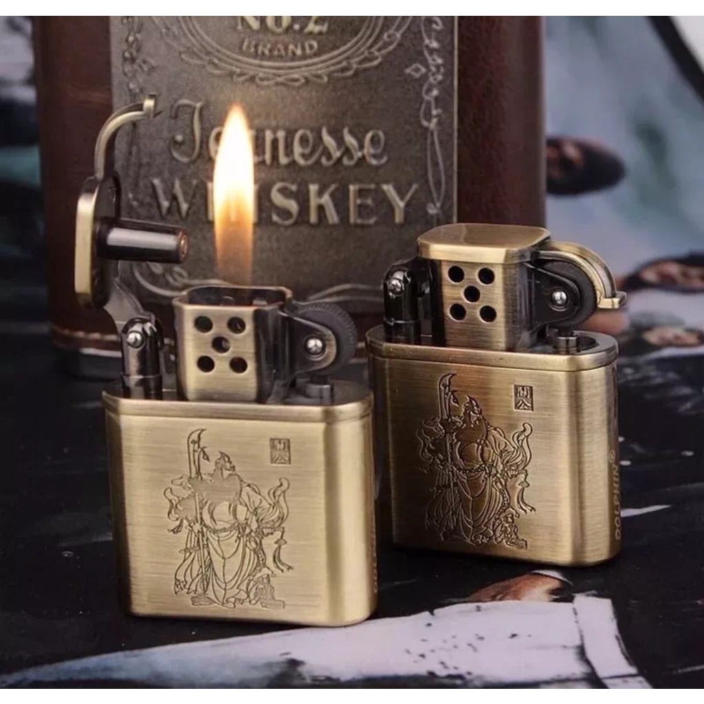 Jual korek vintage korek gas model orang tua unik dan keren jet power ...