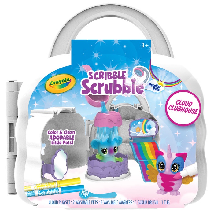 Jual Crayola Peculiar Pets Cloud Clubhouse | Shopee Indonesia