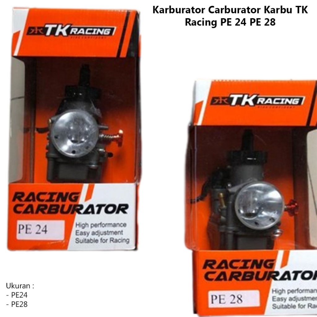 Jual Karburator Karbu TK Racing PE 24 PE 26 PE 28 Original | Shopee Indonesia