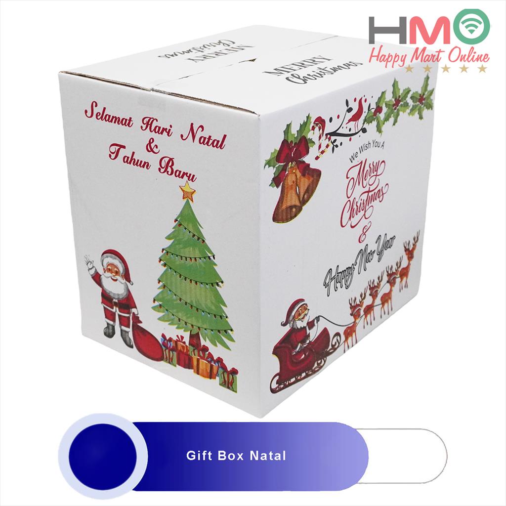 Jual Kardus Parcel Natal Kardus Selamat Natal Dan Tahun Baru Gift Box ...
