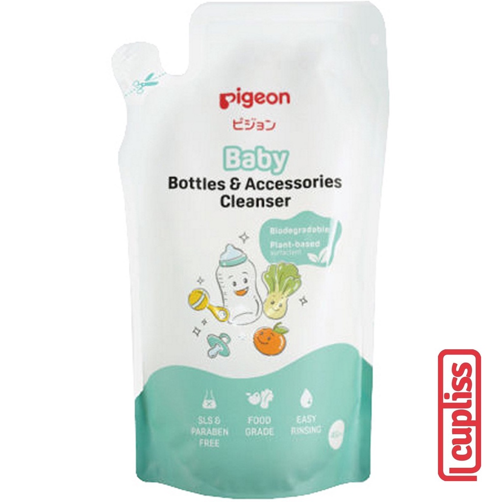 Jual PIGEON Liquid Cleanser Basic 450ml Refill SLS Free Sabun Cuci ...