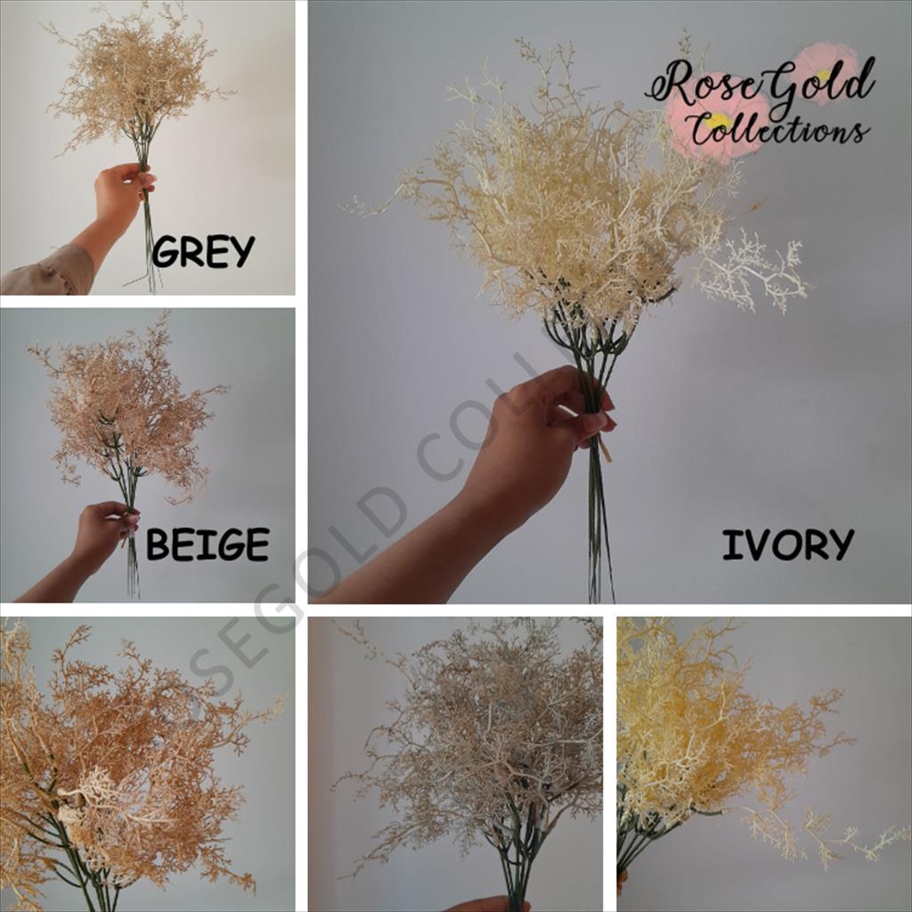 Jual [1 PCS] Artemisia Alba Long Handle Artificial Flower / 1 Batang ...