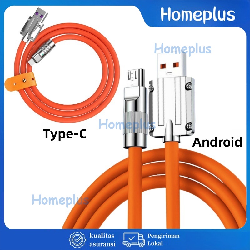 Jual HomePlus Kabel Data Type C Fast Charging 120 Watt Super Fast ...