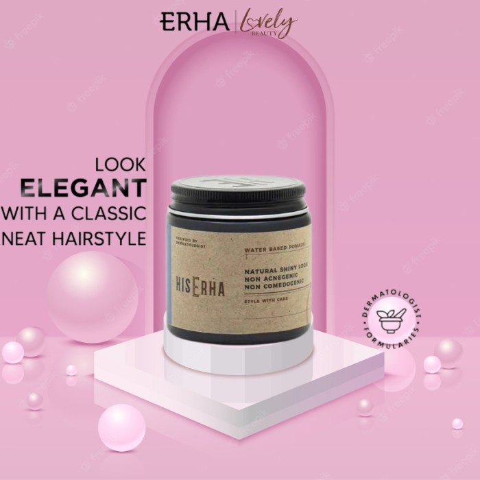 Jual Erha For Men His Erha Water Based Pomed 120gr | Shopee Indonesia