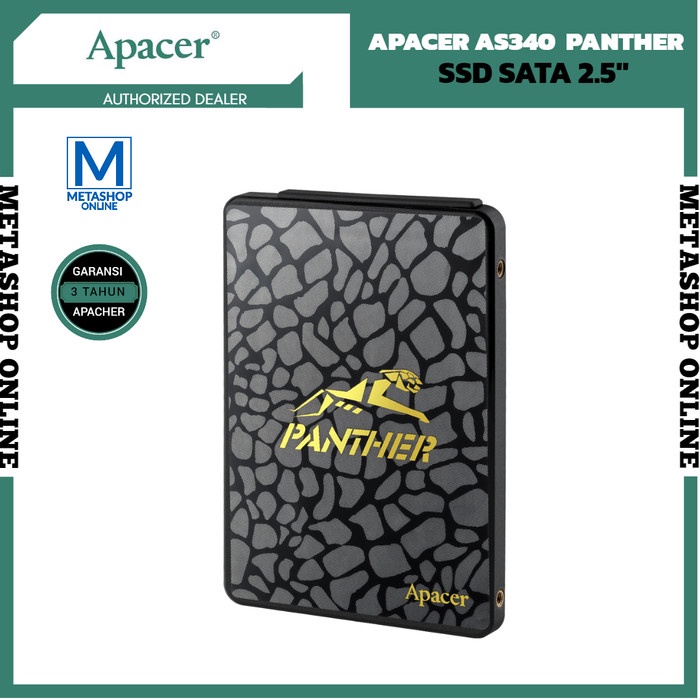 Jual Apacer AS340 Panther SSD SATA 2.5" Inch Solid State Disk Storage ...