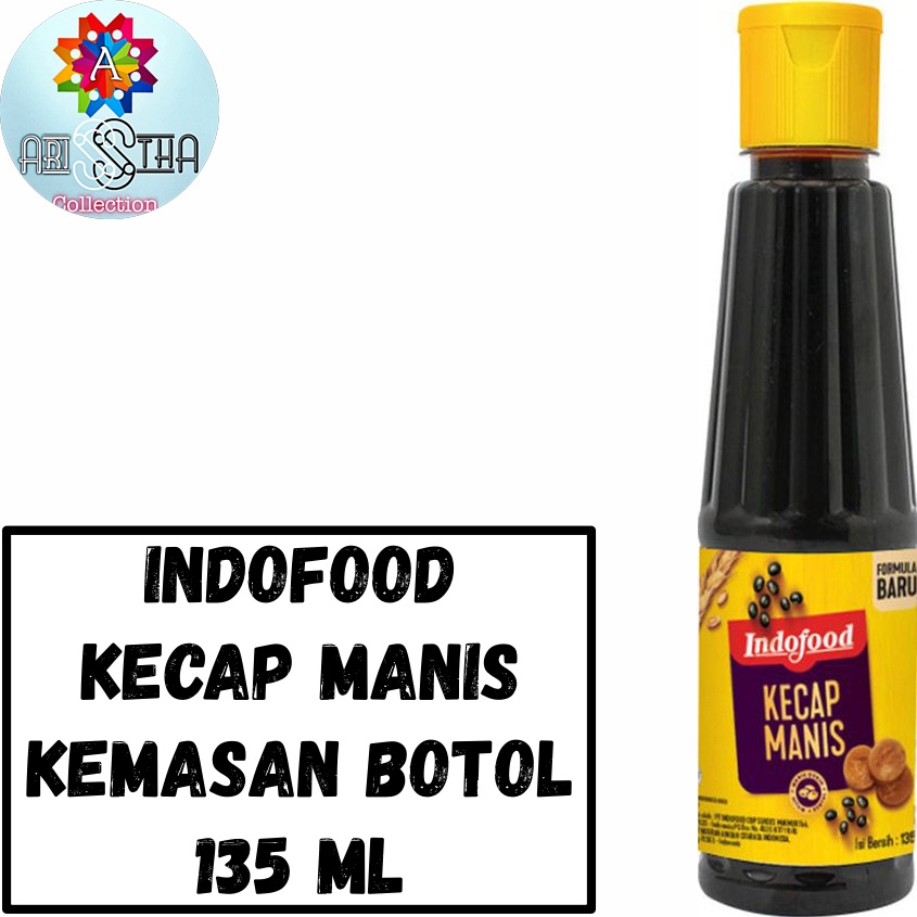 Jual Indofood Kecap Manis Botol Plastik 135 ML | Shopee Indonesia
