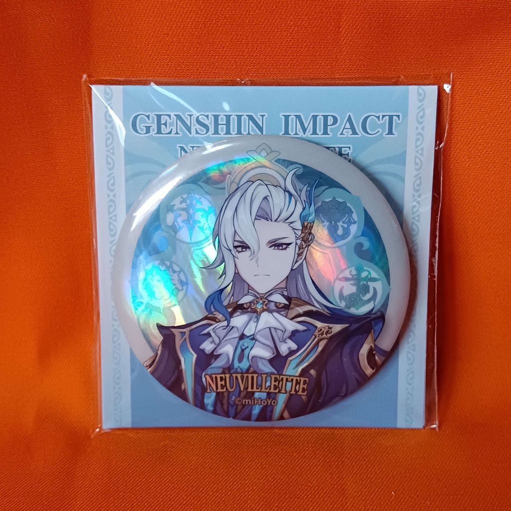 Jual Neuvillette Fontaine Theme Series 7,5cm Character Badge - Genshin ...