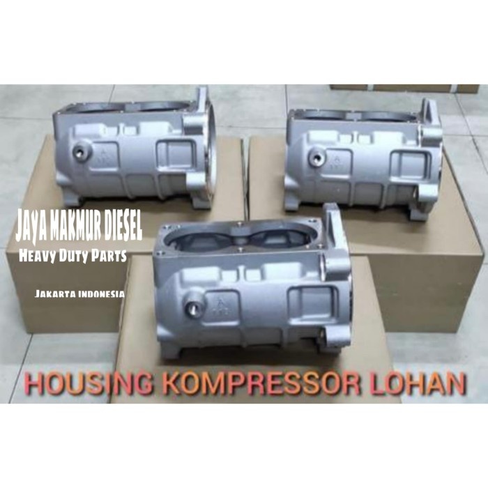 Jual Blok Compressor Angin Housing Kompresor Double Piston Hino 500 FM260JD | Shopee Indonesia