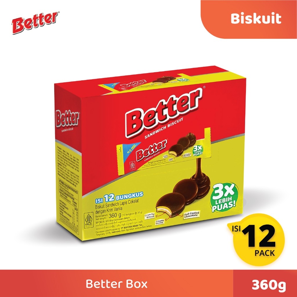 Jual Biskuit Better Box | Shopee Indonesia