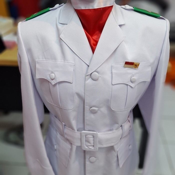 Jual Seragam Paskibra Pria bahan drill/Seragam Paskibra 1 set(kemeja ...