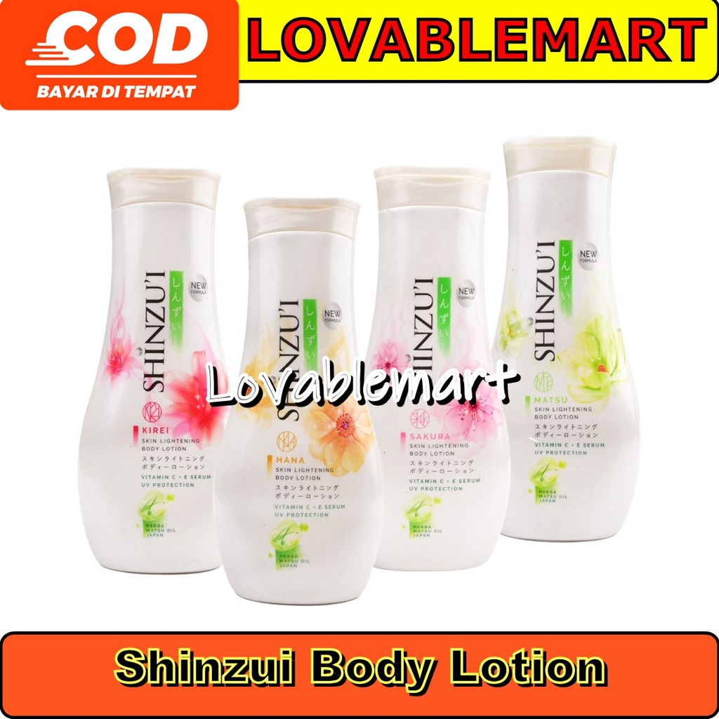 Jual Lovablemart SHINZUI - SKIN LIGHTENING BODY LOTION ( 100 / 210 ml ...