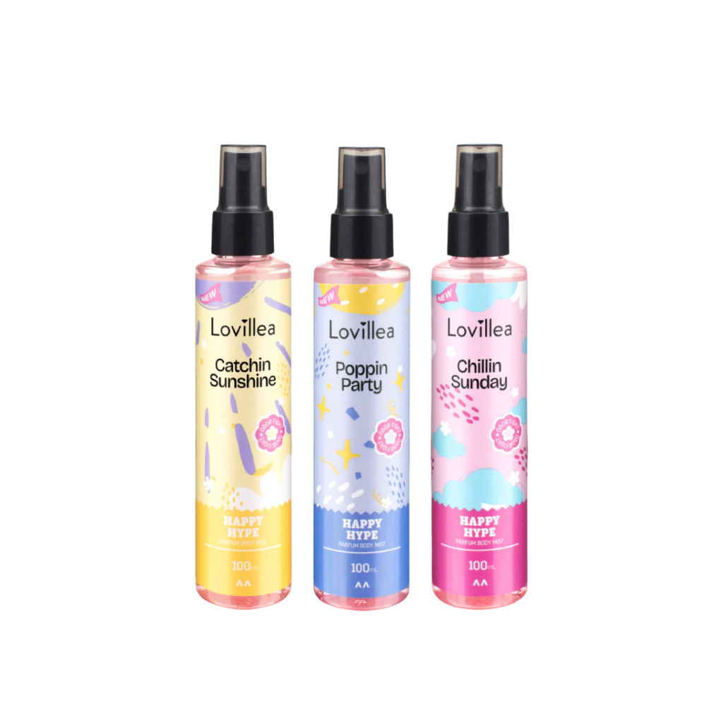 Jual Lovillea Happy Hype Parfum Body Mist 100Ml | Shopee Indonesia