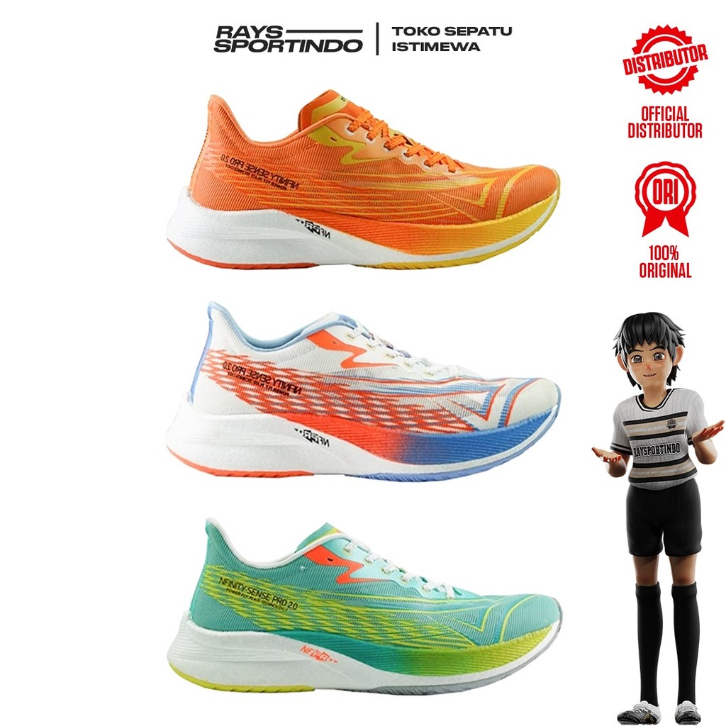 Jual SEPATU RUNNING ARDILES NFINITY SENSE PRO 2.0 SEPATU LARI UNISEX ...