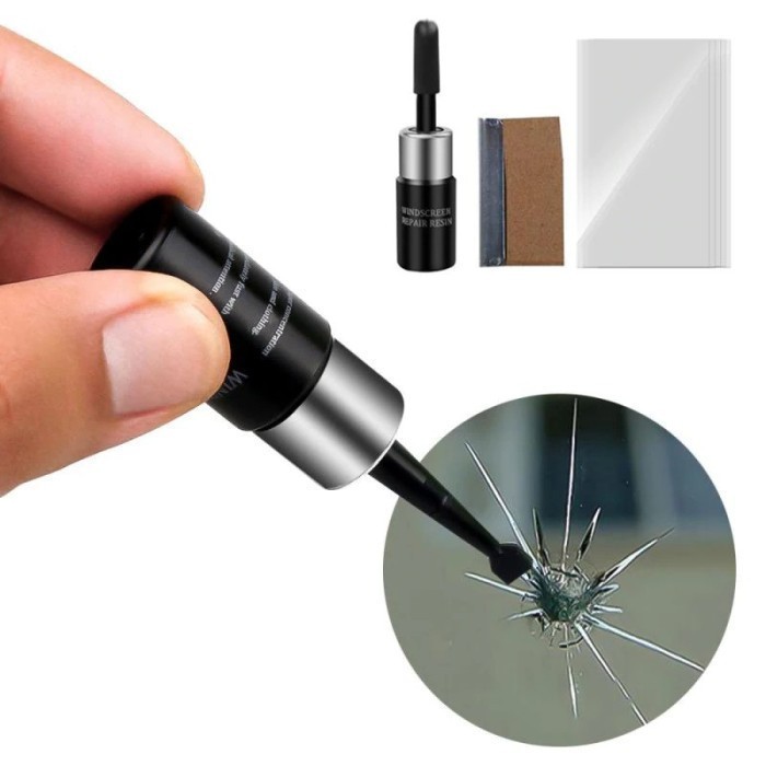 Jual Lem Kaca Mobil Retak & Baret - Windshield Repair Kit Resin ...
