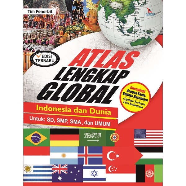 Jual Buku Atlas Lengkap Global - Tim Penerbit - Laksana | Shopee Indonesia