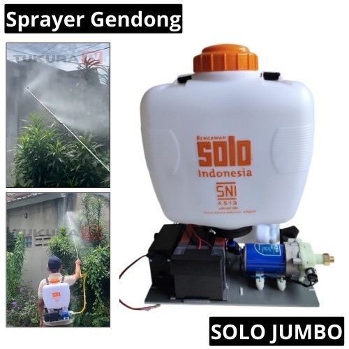 Jual Tangki Gendong Sprayer Elektrik SOLO 15 Liter Nikuma Big pump ...