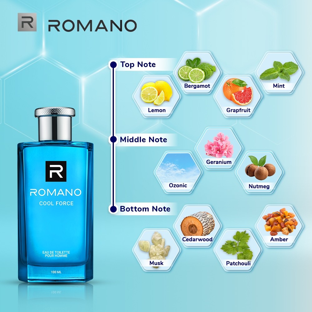 Jual Romano Eau De Toilette Pour Homme Netto 100 ML All Varian | Cool ...
