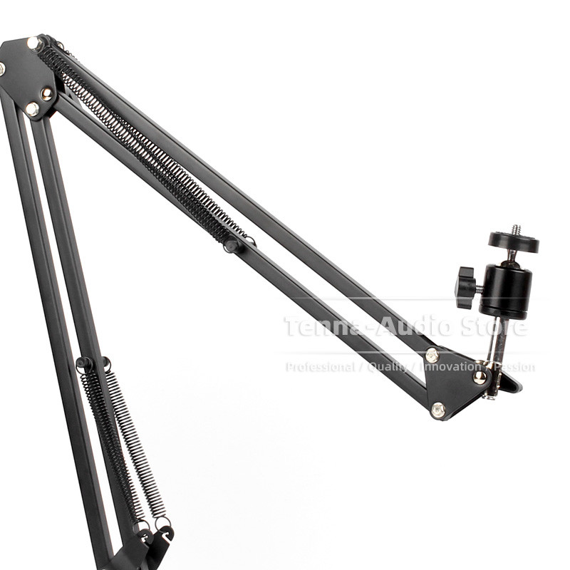 Jual Desktop Suspension Scissor Mic Hanging Boom Arm Stand For Blue ...