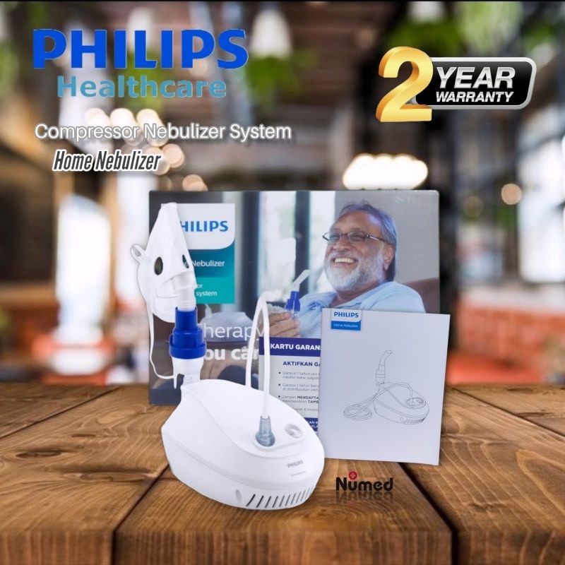 Jual PHILIPS Home Nebulizer Compressor Original Alat Inhalasi Bantu ...