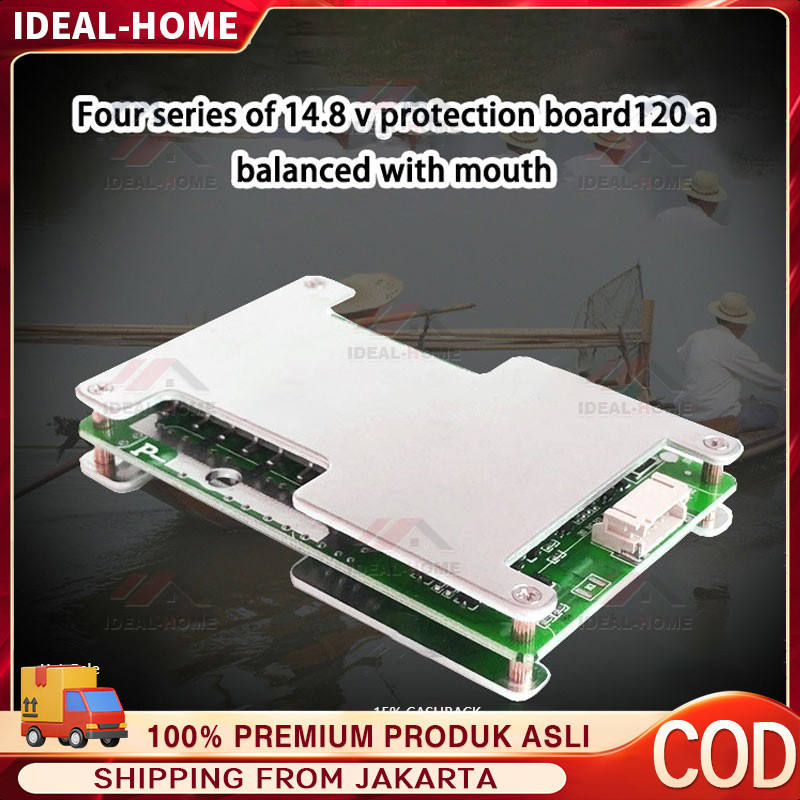 Jual BMS 4S 120A 12V lifepo4 3.2V COMMON PORT BMS 120A BMS120A | Shopee ...