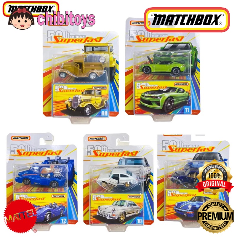 Jual Matchbox Superfast Set 65 VW Type 3 Porsche 911Turbo 32 Ford ...