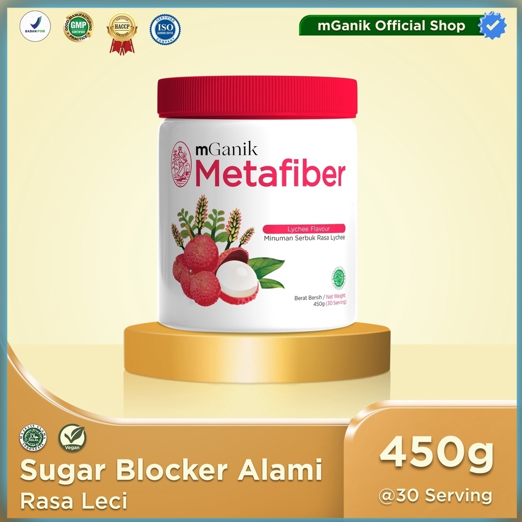 Jual MGANIK METAFIBER 1 BOTOL RASA JERUK YUZU LECI 450GR SUPLEMEN SEHAT ...