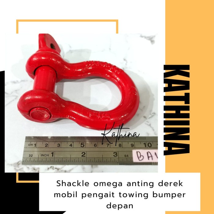 Jual Shackle Omega Anting Derek Mobil Pengait Towing Bumper Depan ...