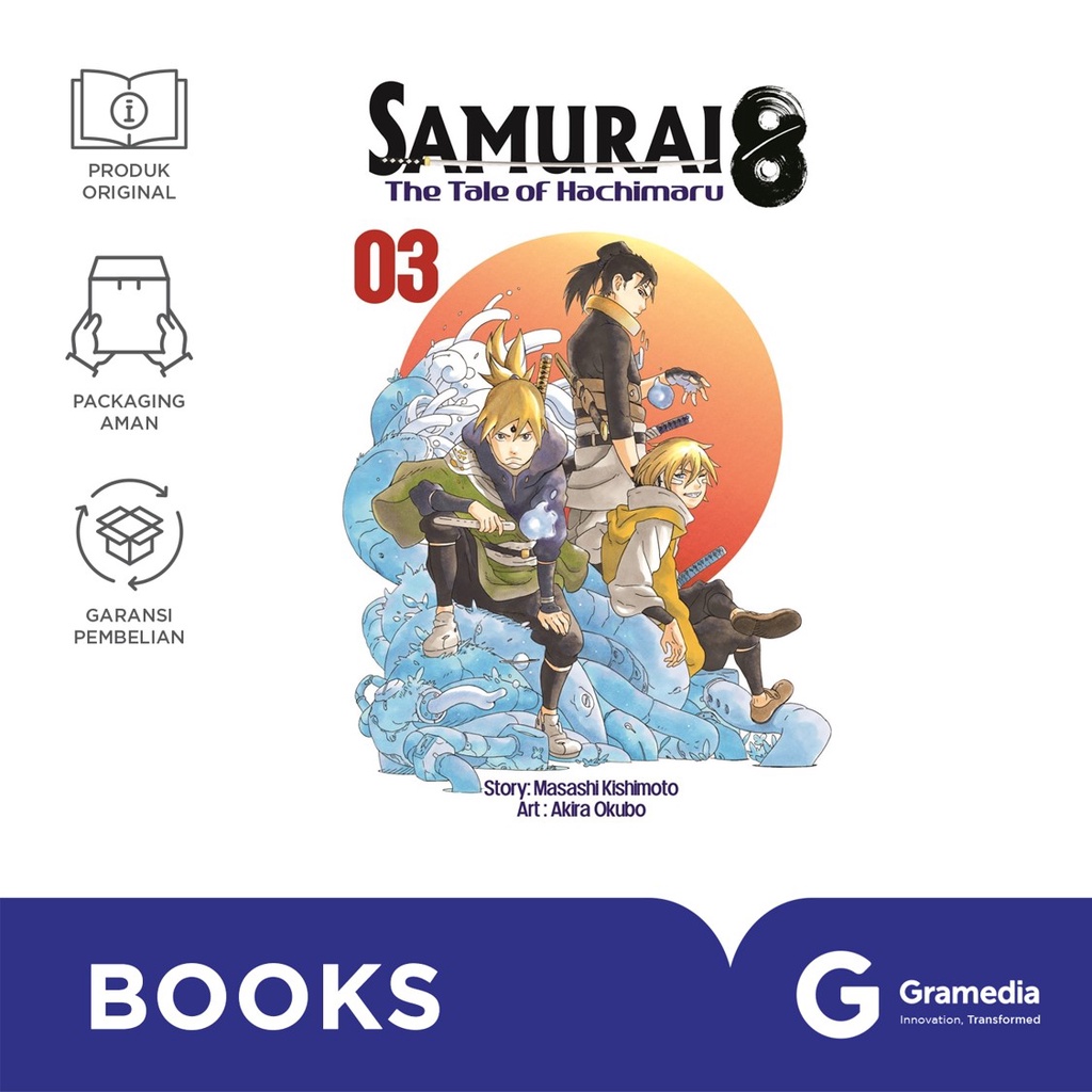 Jual Samurai 8 - The Tale Of Hachimaru 03 (MASASHI KISHIMOTO) | Shopee ...