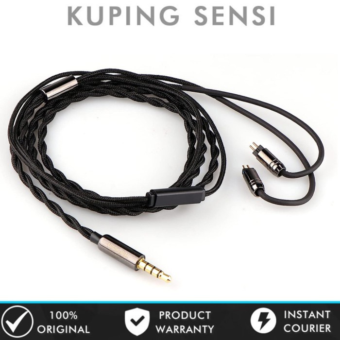 Jual TRIPOWIN ZOMBUR High-purity 4N OFC Upgrade IEM Cable with Mic / No ...