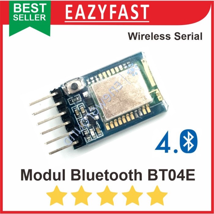 Jual Modul Bluetooth BT 04 E 4.0 BT04E Arduino Serial Wireless Module ...