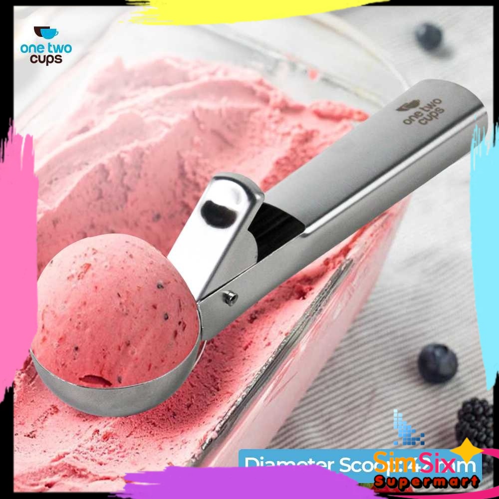 Jual Sendok Es Krim Ice Cream Scoop Stainless Steel Premium Sekop Es Krim | Shopee Indonesia