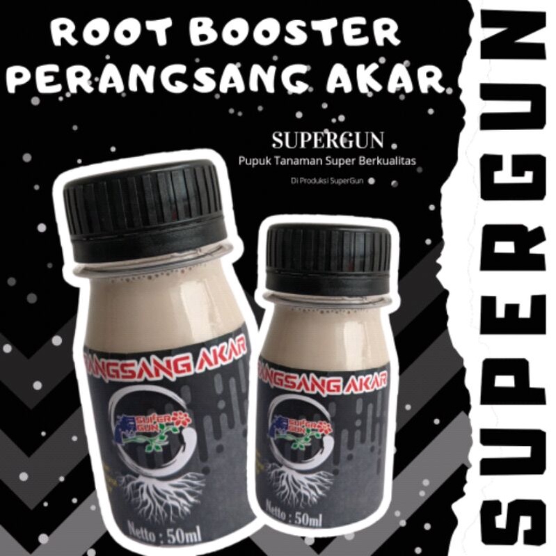 Jual perangsang akar Root Booster Perangsang Akar Supergun Kemasan 50ml ...