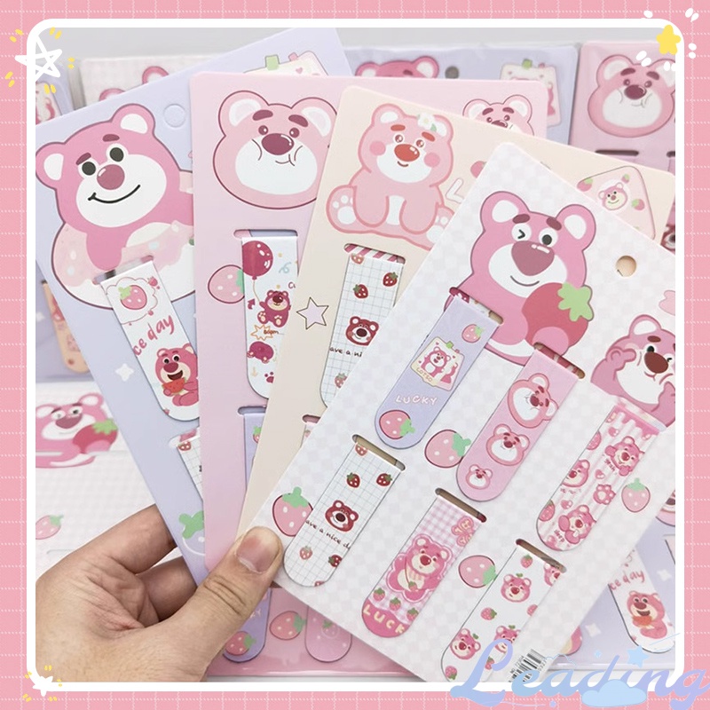 Jual Penanda Klip Buku Magnet Alat Tulis Kartun Siswa Magnetik Kreatif ...