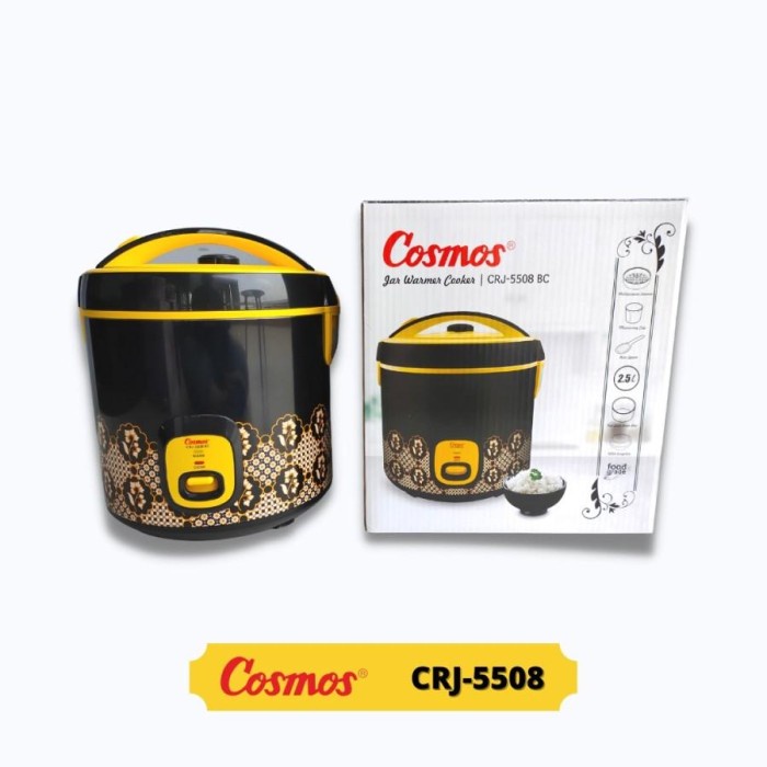 Jual KP - Cosmos Jar Warmer Cooker Crj-5508 / Penanak Nasi Motif Batik ...