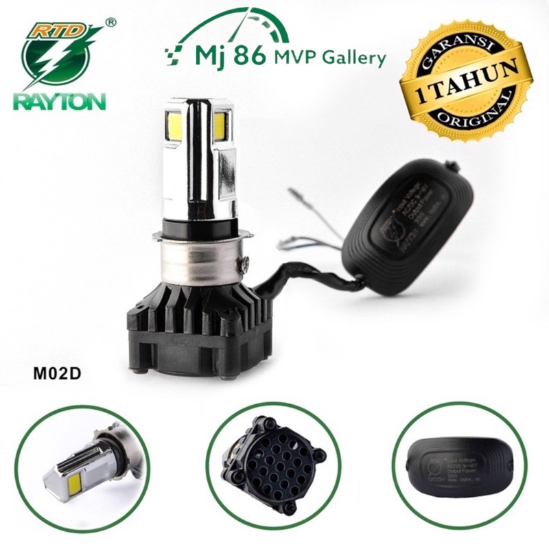 Jual Lampu Led Rtd 3 Sisi Rayton Original Ac Dan Dc Universal | Shopee Indonesia