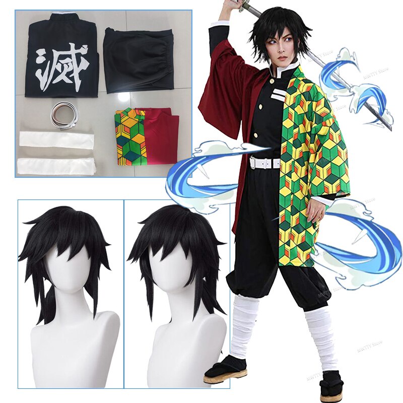 Jual PREORDER Tomioka Giyuu Cosplay Anime Demon Slayer Tomioka Giyuu ...