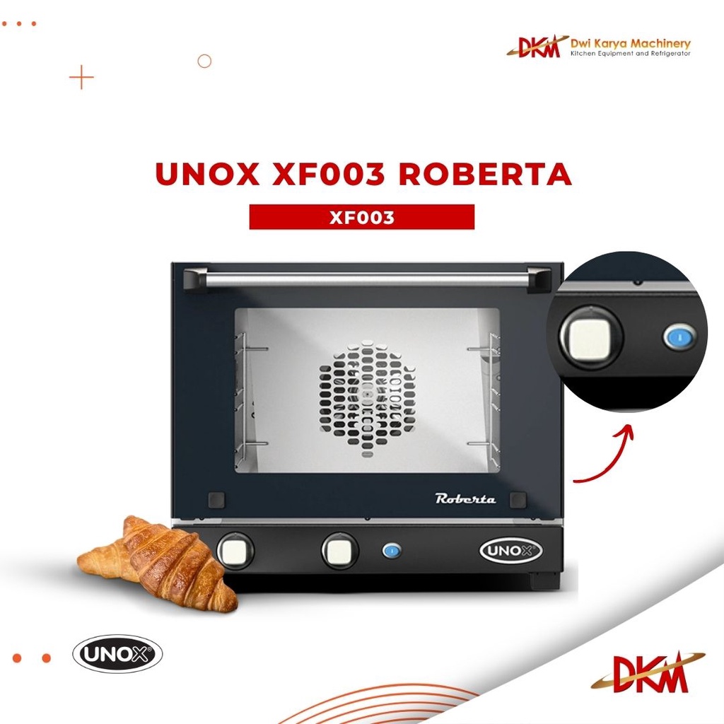 Jual ROBERTA Commercial convection ovens LINEMICRO Unox XF-003/ XF-003 ...