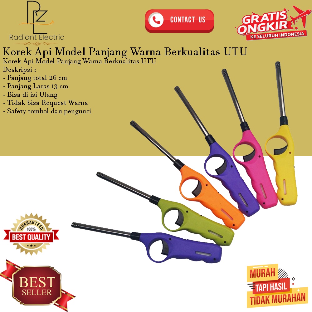 Jual Korek Api Model Panjang Warna Bahan Berkualitas UTU | Shopee Indonesia