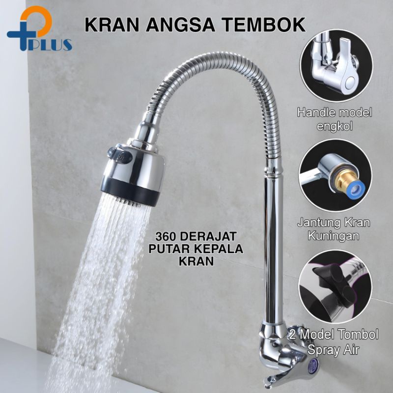 Jual Pplus Kran Keran angsa flexible murah leher angsa stainless ...