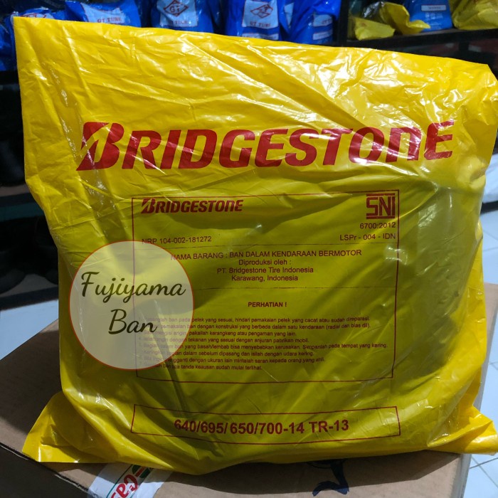 Jual Ban Dalam Mobil Bridgestone Ring 14 (650/700) | Shopee Indonesia