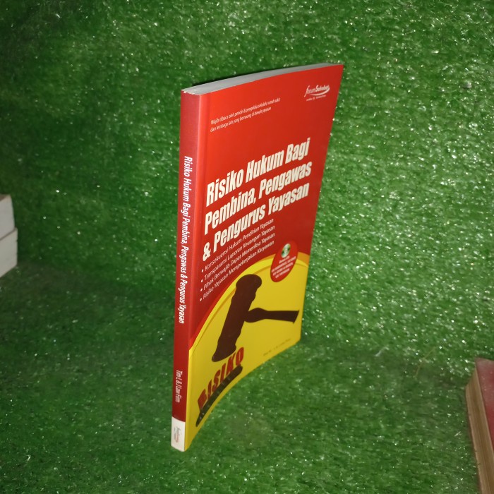Jual Buku Risiko Hukum Bagi pembina Pengawas & pengurus Yayasan ...