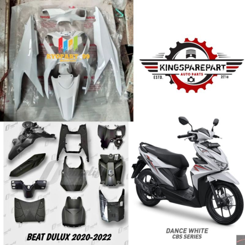 Jual cover body full halus kasar honda beat delux 2020 - 2023 putih ... Jual cover body full halus kasar honda beat delux 2020 - 2023 putih ...