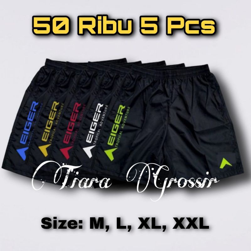 Jual Celana Pendek Kolor Sport Olahraga Pria dan Wanita 50ribu 5 Pcs ...