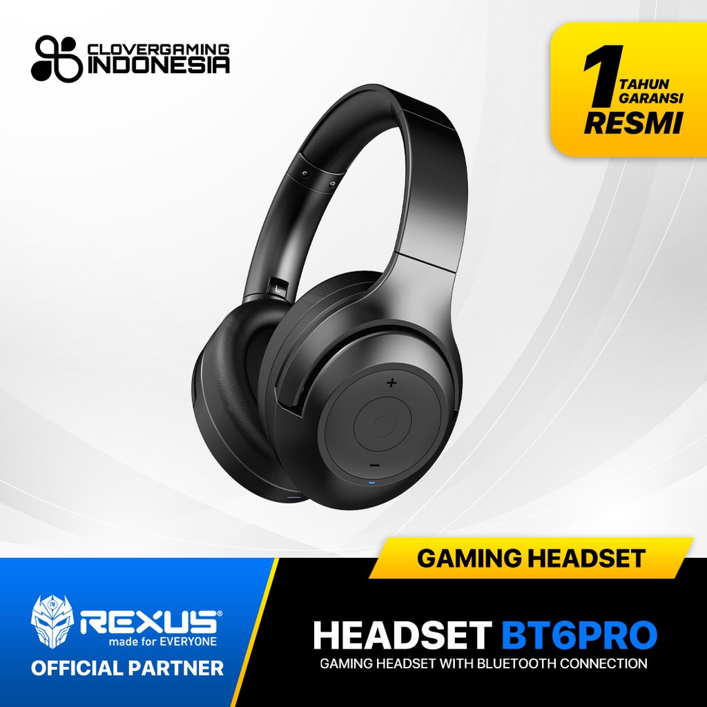 Jual Rexus BT6 Pro - BT 6 BT-6 Headphone Headset Bluetooth | Shopee ...