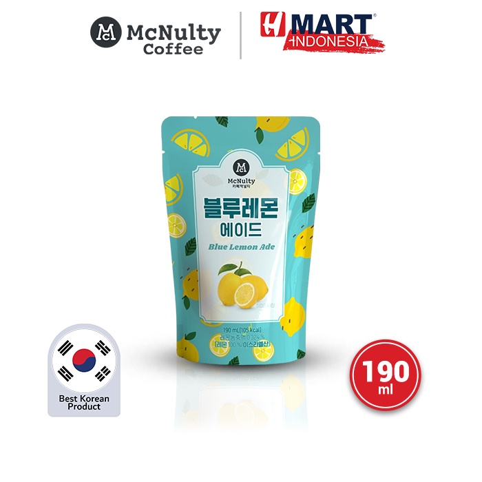Jual McNulty Blue Lemon Ade - Minuman Rasa Buah Lemon 190ml | Shopee Indonesia