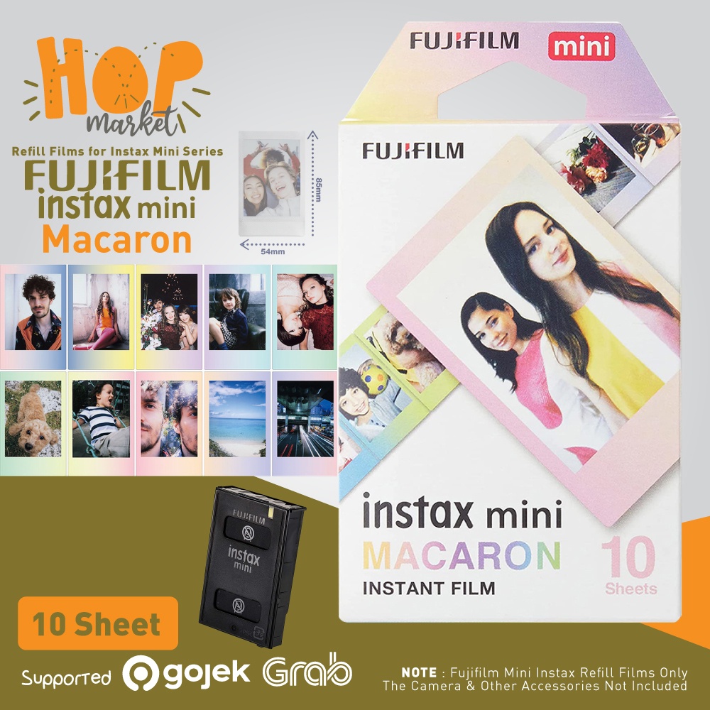 Jual Fujifilm Refill Instax Mini Film Macaron - isi 10 lembar | Shopee ...