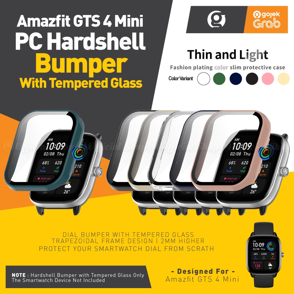 Jual Hard Case PC Bumper 2in1 with Tempered Glass Screen Protector ...