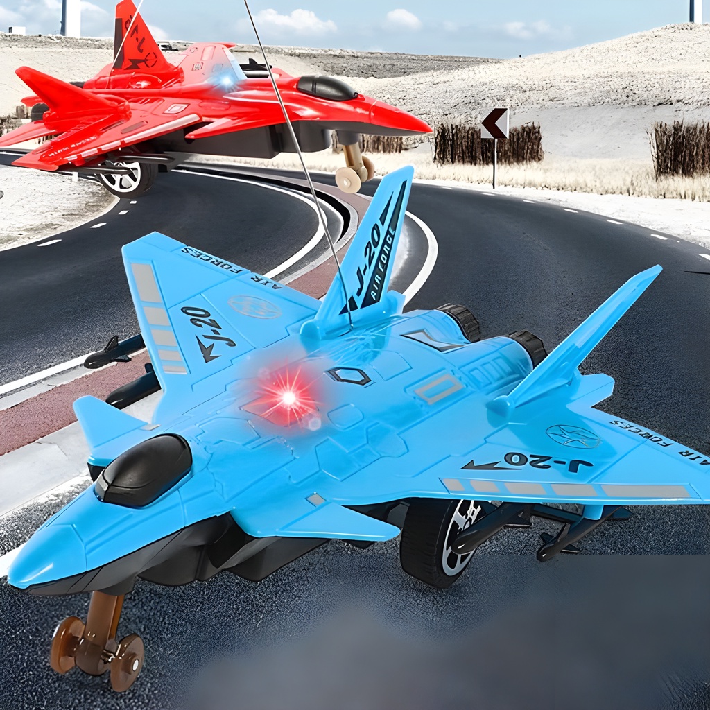 Jual Mainan Anak RC Remote Control Fighter Jet Pesawat Tempur 2 Fungsi ...